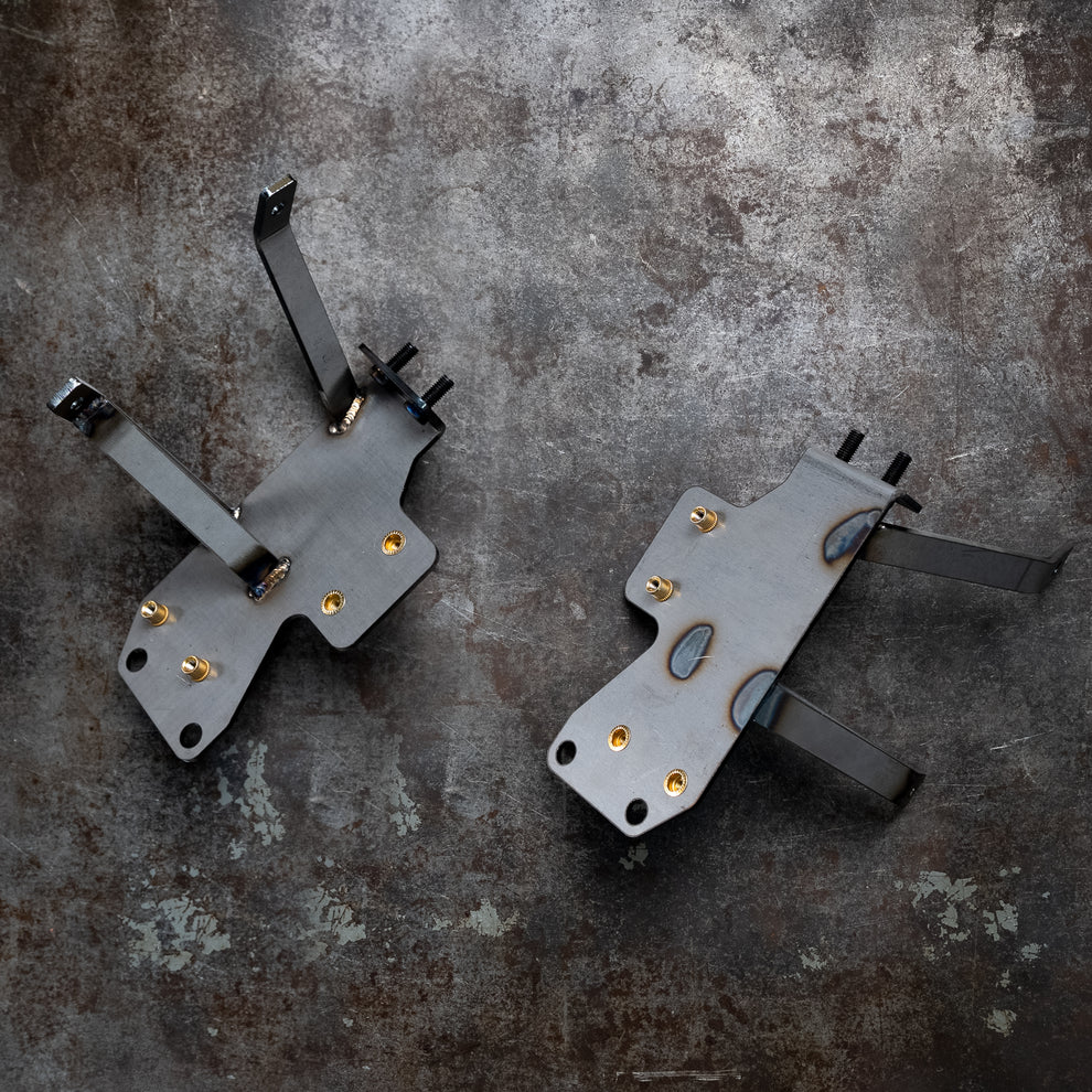 6.4L Fuel Cooler Brackets – Punch-Out Performance